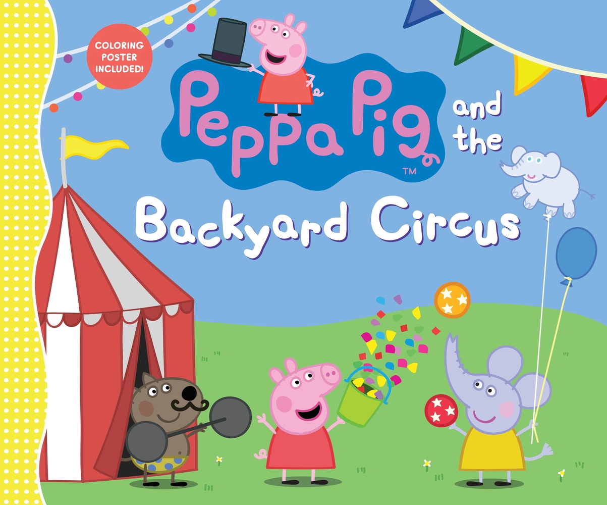 Peppa Pig Bedtime Story Clipart