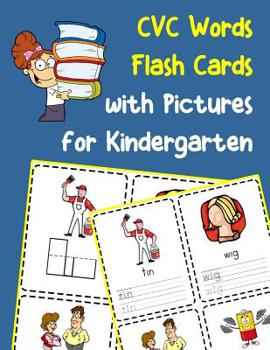 CVC Words Flash Cards with Pictures for... book by Shani Griffi
