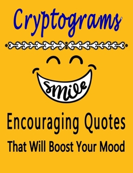 Cryptograms: 100 cryptograms puzzle... book by Bouchama Cryptograms