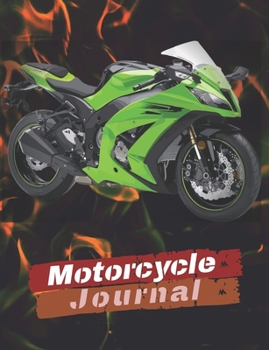 Motorcycle Journal: Personal Blank... book