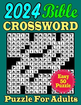 2024 Bible Crossword Puzzle For Adults:... book by Alfred Massie
