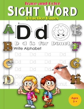 Trace-and-Color Sight Word Practice... book by Blogaros
