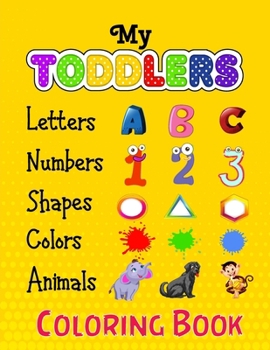 My Toddlers Numbers Letters Shapes... book by F. Maria Unique Publisher