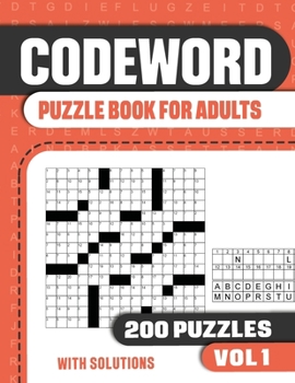 Codeword Puzzle Book for Adults: 200... book by visupuzzle books