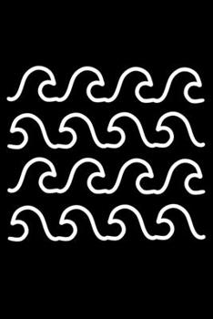 Wave Notebook: Wide Ruled Line Paper... book