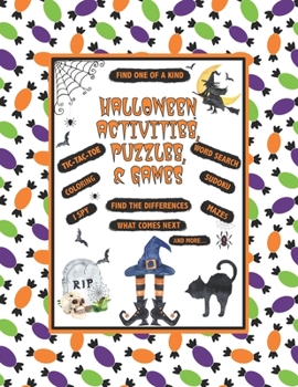 Halloween Activities, Puzzles, and... book