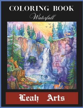 Coloring Book Waterfall: This coloring... book