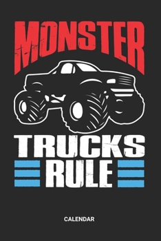 Calendar: Monster Trucks Themed Weekly... book