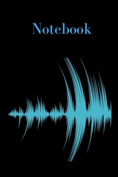 Notebook: Retro Vinyl Art design... book