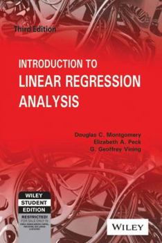 Introduction to Linear Regression... book by Douglas C. Montgomery