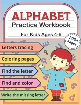 Alphabet Practice Workbook for Kids: 8... book by Cheap Books 4 Us