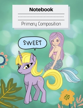 Primary Composition Notebook: Blank... book