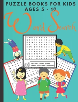 Word search puzzle books for kids ages... book by my clever kids