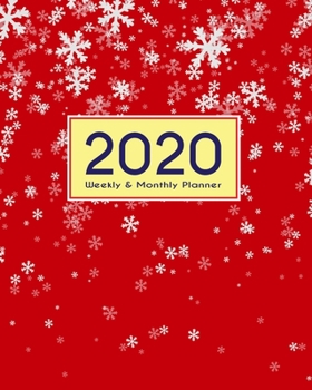 2020 Planner Weekly & Monthly 8x10 Inch:... book