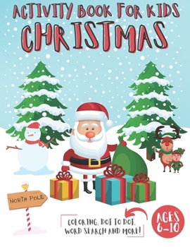 Christmas Activity Book for Kids Ages... book by Creative Activity Reindeer