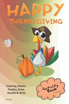 Happy Thanksgiving Activity Book... book by Digital Bread