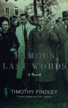 Famous Last Words book by Timothy Findley