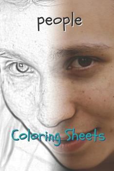 People Coloring Sheets: 30 people... book by Coloring Books