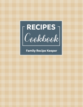 Blank Cookbook to Write In Family... book