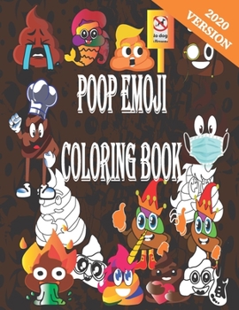 Poop Emoji Coloring Book: 30 + Funny... book by said amaz