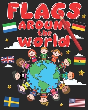 Flags Around The World Coloring Book:... book by World Flags and Ma ...