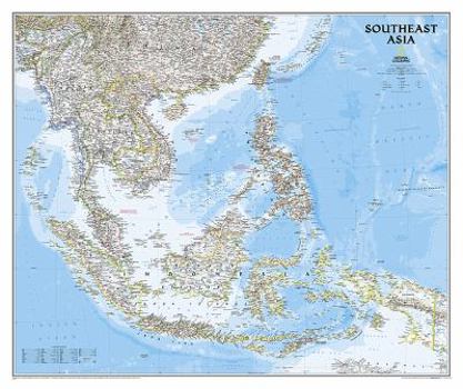 National Geographic Southeast Asia Wall... book