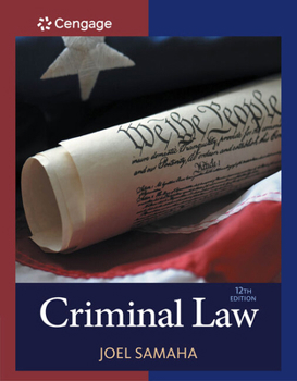Criminal Law book by Joel Samaha