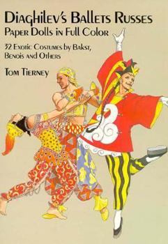 Diaghilev's Ballets Russes Paper Dolls... book by Tom Tierney