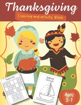 Thanksgiving Coloring and Activity Book... book