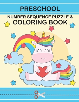 Preschool Number Sequence puzzle &... book by Tots Activity Books