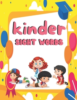 kinder sight words: Sight words books... book by Kinder Funny