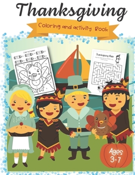 Thanksgiving Coloring and Activity Book... book by Jellybean Press