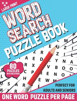 Word Search Puzzle Book: 80 Large Print... book by Johnson C. Barrier ...