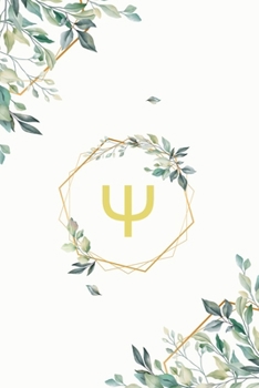 Psi, Initial Monogram Greek... book