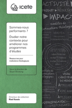 Sommes-Nous Performants ? Étudier Notre... book