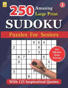 250 Amazing Large Print SUDOKU Puzzles... book by Reign Media