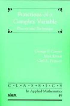Functions of a Complex Variable: Theory... book by Carl E. Pearson