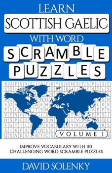 Learn Scottish Gaelic with Word Scramble... book by David Solenky