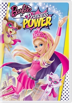 Barbie in Princess Power DVDs and Blu-rays