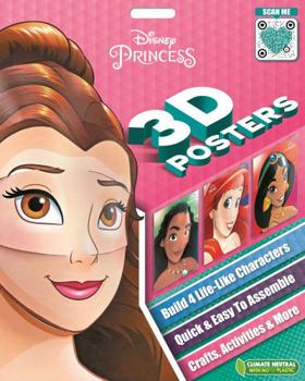 Disney Princess: 3D Posters (Scan the QR... book by Walt Disney