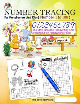 Number Tracing Book For Preschoolers And... book by Chien-Chi Lee