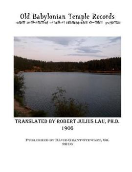 Old Babylonian Temple Records book by Robert Julius Lau