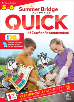 Summer Bridge Activities Quick 5th Grade... book