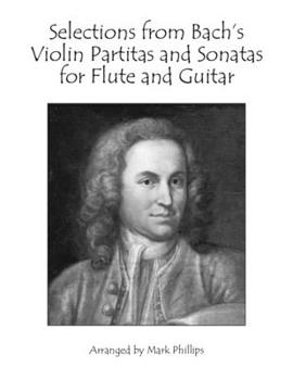 Selections from Bach's Violin Partitas... book by Johann Sebastian Bach