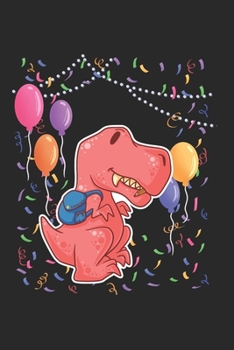 Funny School T-Rex Dinosaur Notebook:... book