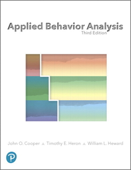 Applied Behavior Analysis book by William L. Heward