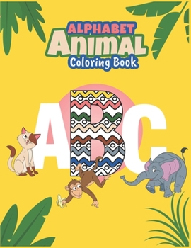 Alphabet Animals Coloring Book ABC .:... book by Momoz Books