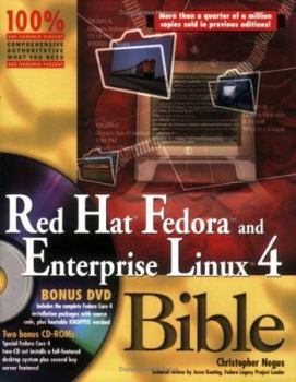 Red Hat Fedora and Enterprise Linux 4... book by Christopher Negus